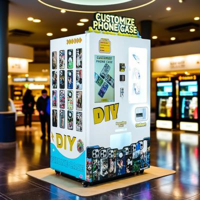 China CYJ-D04 Phone Case Printing Vending Machine with 1440dpi Resolution for sale