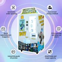 China CE Certified 220V Phone Case Printing Vending Machine with Remote Monitoring for sale