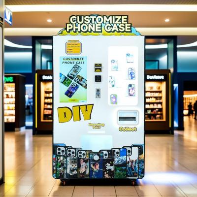 China CYJ-D04 Phone Case Printing Vending Machine with Remote Monitoring for sale