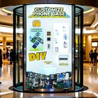 China CE Certified Phone Case Printing Vending Machine with Remote Monitoring for sale