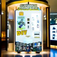 China 220V Phone Case Printing Vending Machine with 2880dpi Resolution for sale