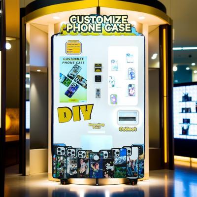 China 220V Phone Case Printing Vending Machine with 2880dpi Resolution for sale