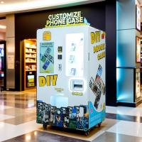 China CYJ-D04 Phone Case Printing Vending Machine with Remote Monitoring for sale