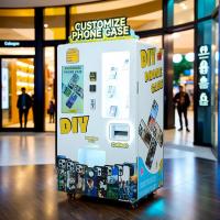 China CYJ-D04 Phone Case Printing Vending Machine with Remote Monitoring for sale