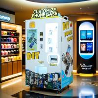 China Custom Phone Case Vending Machine Automatic Retail For Shopping Centers Malls for sale