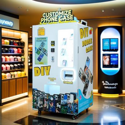China Custom Phone Case Vending Machine Automatic Retail For Shopping Centers Malls for sale