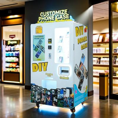 China Compact 1500mm x 800mm x 600mm Phone Case Printing Vending Machine with 4G/Wi-Fi Network and 720dpi/1440dpi/2880dpi Printing Resolutions for sale