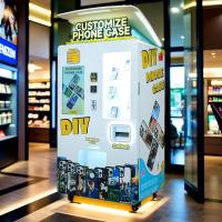 China Compact 1500mm x 800mm x 600mm Phone Case Printing Vending Machine with 720dpi/1440dpi/2880dpi Resolutions and Variable Ink Droplet Technology for sale
