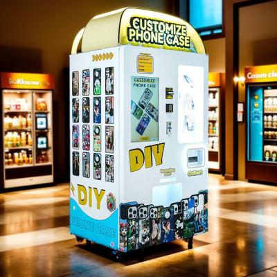 China Compact 720dpi/1440dpi/2880dpi Printing Resolutions Phone Case Printing Vending Machine with 220V Power Supply and 350kg Weight for sale