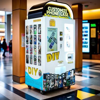 China Compact Phone Case Printing Vending Machine with Multiple Payment Methods, Wide Brand Compatibility, and 4G/Wi-Fi Network Connection for sale