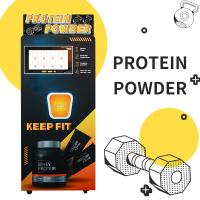 China Protein Powder Vending Machine with Automatic Cup Dispensing, Background Warning System, and Energy Efficient Design for Fitness Nutrition for sale