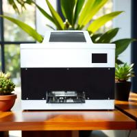 China Desktop UV Printer for Business Card Printing with Mobile QR Code Upload and UV Curing Technology for sale