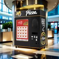 China Custom 32-inch Touch Screen Pizza Vending Machine with Multi-Language Interface and 24/7 Availability for sale