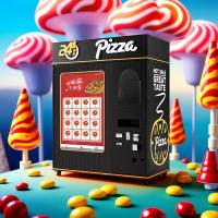 China Fully Automatic Pizza Vending Machine For Frozen Commercial Food for sale