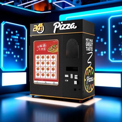 China Fully Automatic Pizza Vending Machine with 32-inch Touch Screen, 3-5 Minute Cooking Time, and Multi-Language Interface for sale