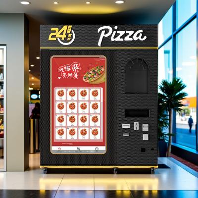 China Smart Pizza Vending Machine Fast Food Robot Heating Cooking with SDK Credit Card & Coin Payment Multiple Payment Options for sale