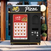 China Fully Automatic Pizza Vending Machine with 32-inch Touch Screen Multi-Language Interface and 24/7 Availability for sale