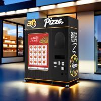 China Fully Automatic Pizza Vending Machine with 32-inch Touch Screen Multi-Language Interface and 24/7 Availability for sale