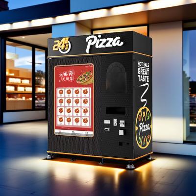 China Fully Automatic Pizza Vending Machine with 32-inch Touch Screen Multi-Language Interface and 24/7 Availability for sale