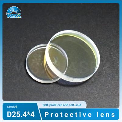China Durable 25.4*4mm Optical Lens for Laser Cutting Heads for sale