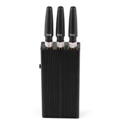 China Portable Handheld Signal Jammer 3 Antennas GSM 2G 3G GPS RF Signal Jammer Detector for sale