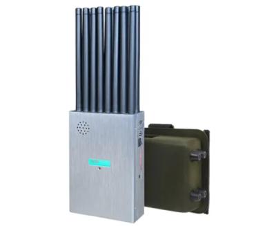 China 16 Antennans Handheld Signal Jammer Blocking Portable 2G 3G 4G 5G Mobile Phone Signal Blocker for sale