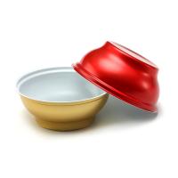 China Custom 100ml Aluminum Food Cans with 83.3mm Diameter and 35mm Height - Food Grade Metal Containers for sale