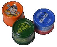 China 202 Caliber Round Tin Cans 50ml 60ml 70ml 2-Piece Food Packaging with 52.3mm Diameter and Adjustable Height for sale
