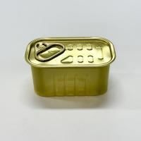 China 200g Square Aluminum Food Can 105.25×60.35×51.50mm - Rust Resistant SGS Certified Packaging Container for sale