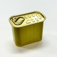 China 340g Food Grade Square Aluminum Can 105.25mm×60.35mm×82.70mm - Airtight Moisture Proof Packaging for sale