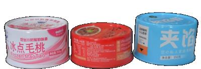 China Custom 99mm Round Tin Can with Adjustable Height - 280ml 350ml 400ml Food Packaging Containers for sale