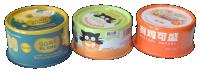 China 211 Round Tin Cans with 65.3mm Diameter and Adjustable 60ml 85ml 100ml Capacities for Food Packaging for sale