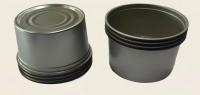 China 185ml Stackable Two-Piece Tin Can - 83mm × 46mm Food-Grade Container with Airtight Seal for sale