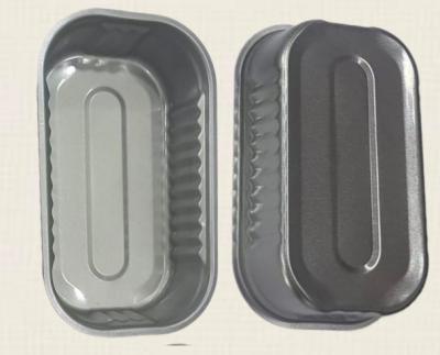 China Food Safe Square Tin Can 125g Stackable Recyclable Iron Container 104mm x 60mm x 29mm for sale