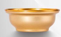China BPA Free Coated Iron Bowl 98.9mm x 39.6mm Airtight Tin Container with Visual Lid for sale