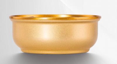 China BPA Free Coated Iron Bowl 98.90mm Inner Diameter 200g Weight with Full-Open Lid Options for sale