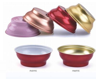 China Two-Piece Tin Can Palace Bowl Style 220g Capacity 83x52mm Customizable Food-Grade Tinplate for sale