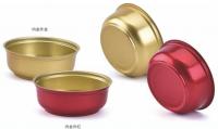 China Bowl Shaped 260g Two Piece Tin Can 99×50mm Custom Premium Packaging Tinplate Container for sale