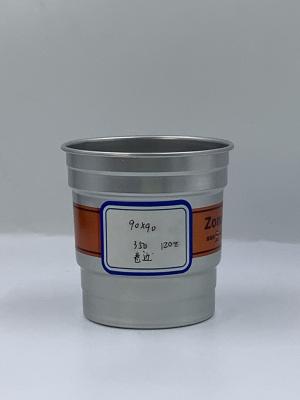China Custom 12oz Food Grade Aluminum Can D90xH90mm for Beverage Industry SGS Certified for sale