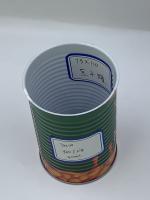 China Customizable Three-Piece Food Tin Can 73mm Diameter 400ml Capacity Caliber 300 or 214 for sale
