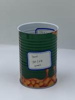 China Customizable Three-Piece Food Tin Can 73mm Diameter 400ml Capacity Caliber 300 or 214 for sale