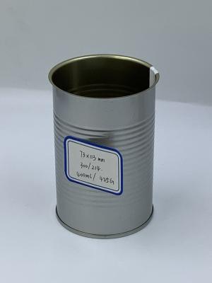 China Customizable Three Piece Food Tin Can 73mm Diameter 400ml 425G Capacity D73H113mm Caliber 300 214 for sale