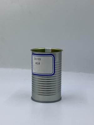 China 52mm Mini Food Tin Can D52H88mm 202 Caliber for Tasting Packages Customizable Capacity for sale