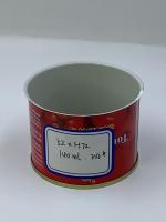 China Customizable Three Piece Food Tin Can 52mm Diameter 140ml Capacity for Canned Food Packaging for sale