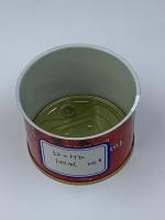 China Customizable Three Piece Food Tin Can 52mm Diameter 140ml Capacity for Canned Food Packaging for sale