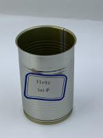China 53mm Portable Food Tin Can D53xH90mm 202 Caliber Three Piece Structure for Snacks for sale