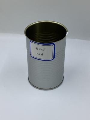China 65mm Large Capacity Food Tin Can D65xH115mm 211 Caliber for Cereal Packaging for sale