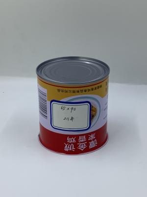 China 65mm 211# Food Tin Can D65 H90mm Three Piece Structure for Mixed Nuts Packaging for sale