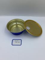 China 180ml Two Piece Aluminum Foil Bowl 83.3mm x 50mm 307 Caliber Food Grade for sale