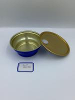 China 180ml Two Piece Aluminum Foil Bowl 83.3mm x 50mm 307 Caliber Food Grade for sale